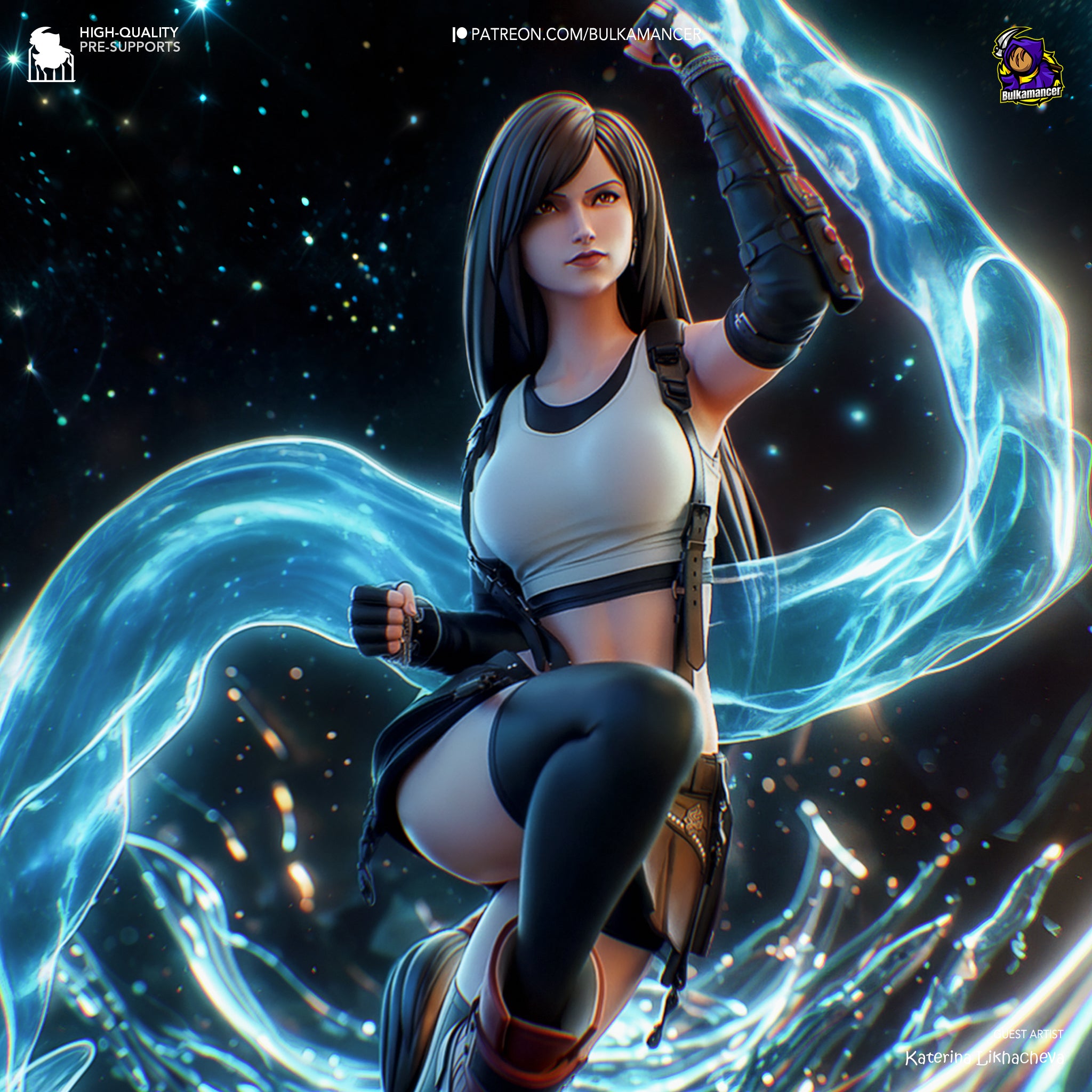 Tifa Garage Kit | 3D Printed Fanmade Model by Bulkamancer – Sephiknot